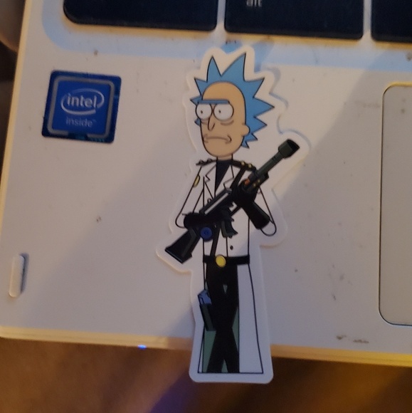 Other | Rick With Lazer Sticker | Poshmark